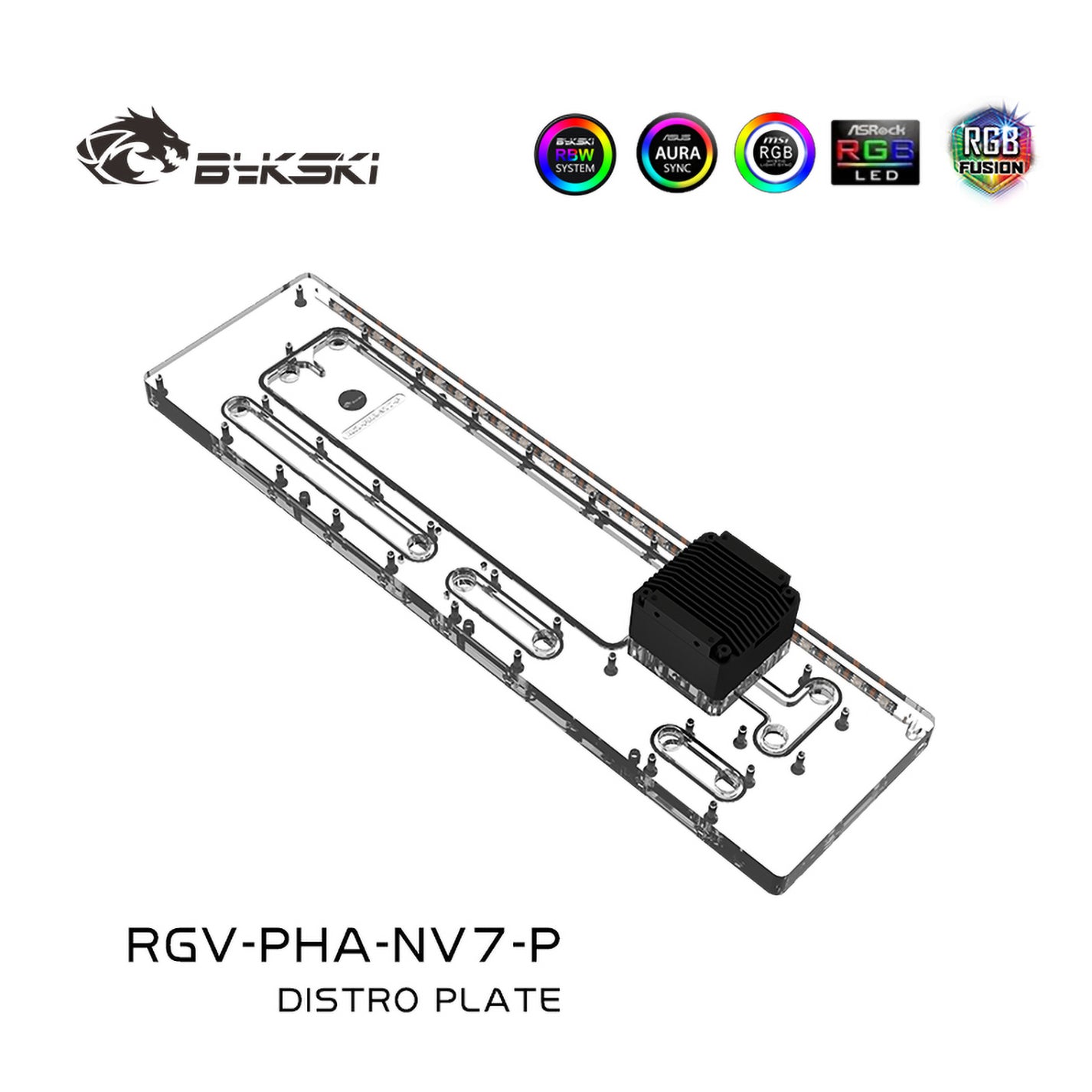 Bykski Distro Plate | Custom Loop | FormulaMod