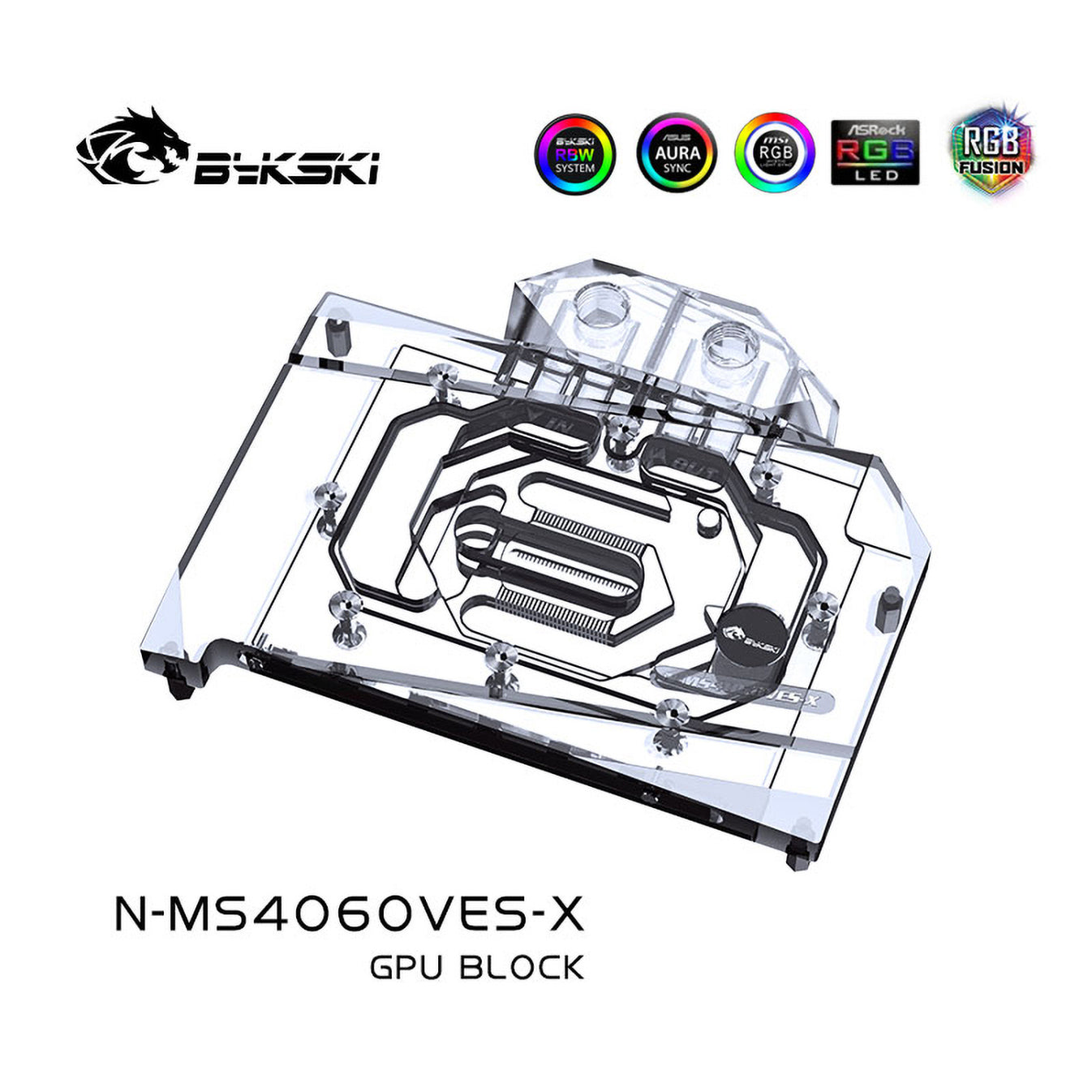 RTX 4060 Water Block MSI Ventus/Gaming X | FormulaMod