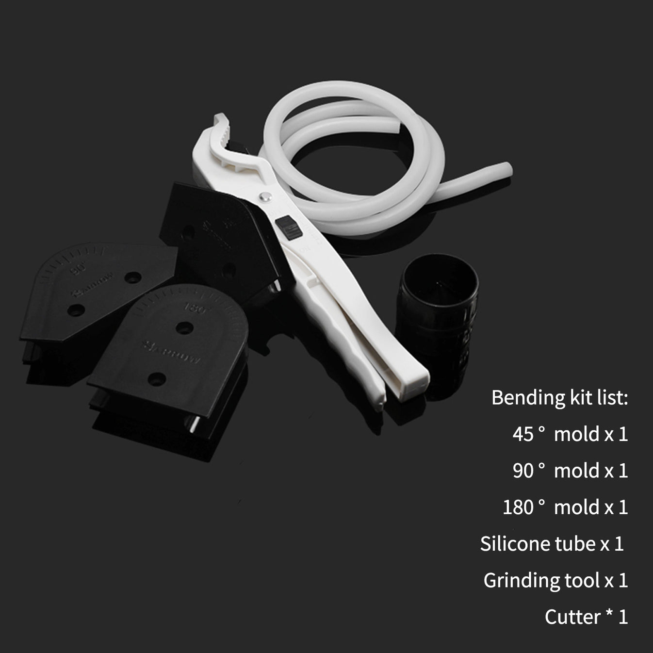 Barrow Bending Tube Kit, For OD 12/14/16mm Hard Tubes, Easy Cutting Be ...